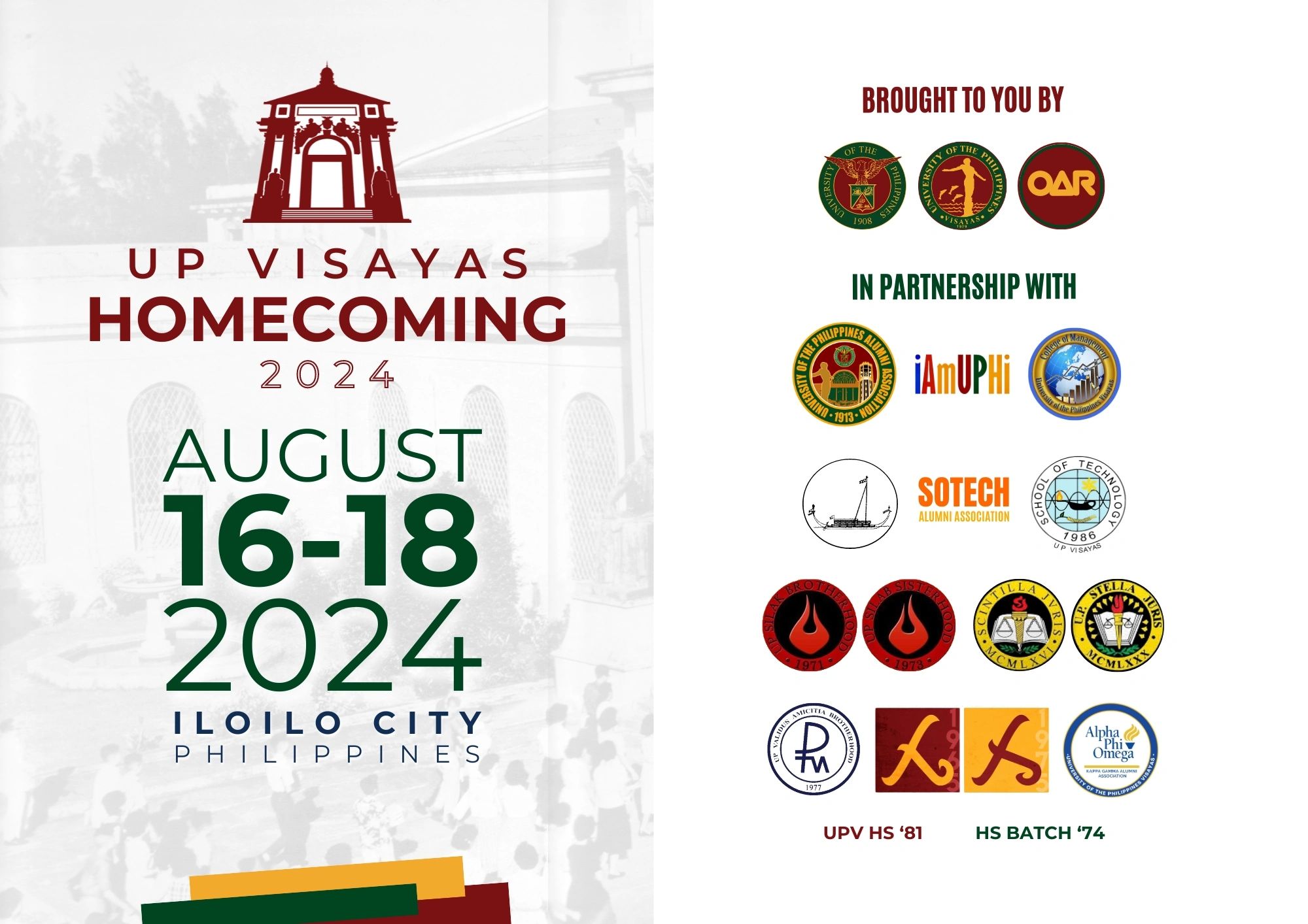 The 2024 UPV Homecoming Institutional Partners